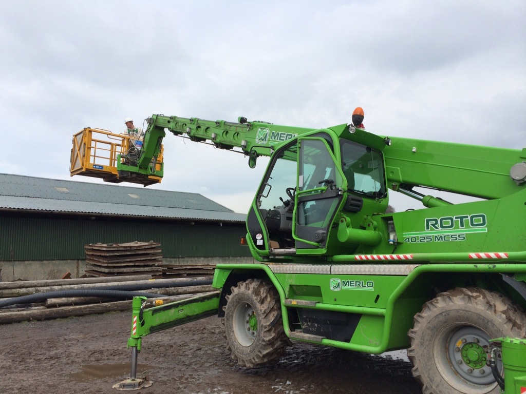 360 Telehandler/ ROTO hire from Wales: now available. - ACOP