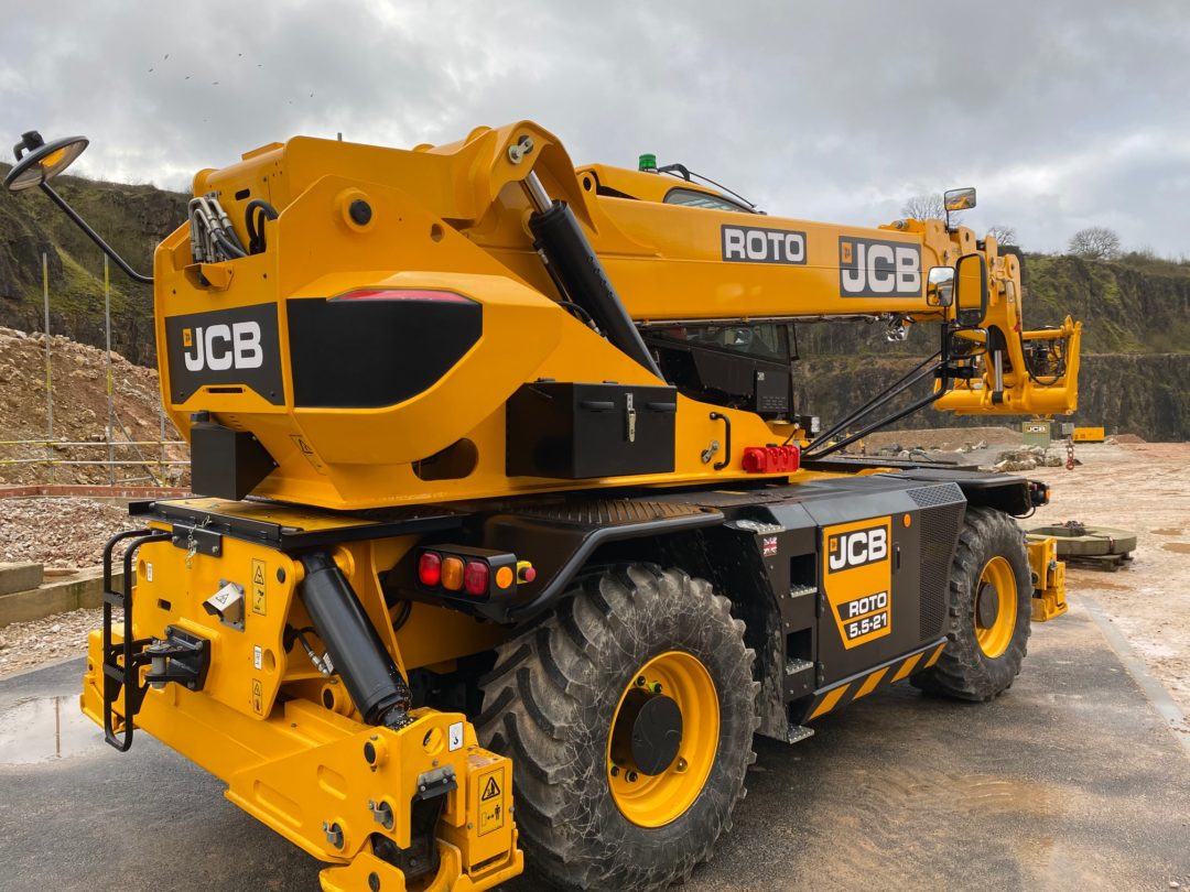 Review of JCB ROTO 5.5 -21 (360 slew telehandler) - ACOP